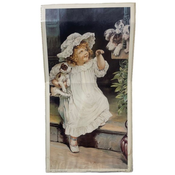 Vintage | Art | Vintage Victorian Picture 9s Lithograph Gallery ...